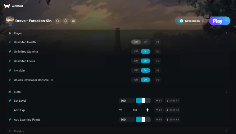 Drova - Forsaken Kin "Трейнер +10" [UPD: 14.04.2025] {MrAntiFun / WeMod} » Noobx